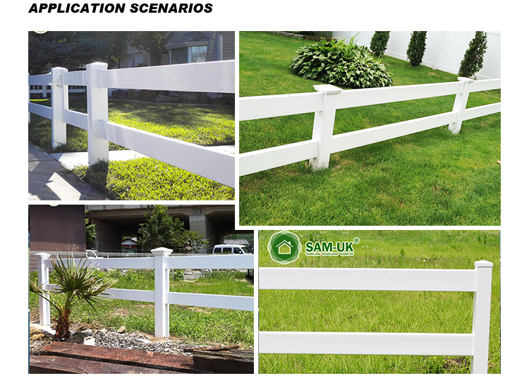 Decorative Vinyl Fencing Portable Privacy Fence Cheap Pvc Fence Pvc ...