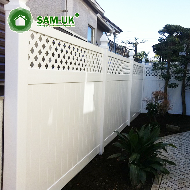 Pvc Coated Temporary Price Fence Vinyl Privacy Fence Panels